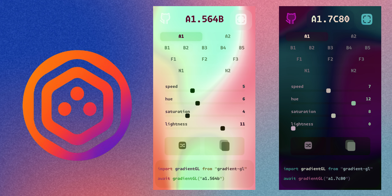 GradientGL - Procedural Gradient Animations